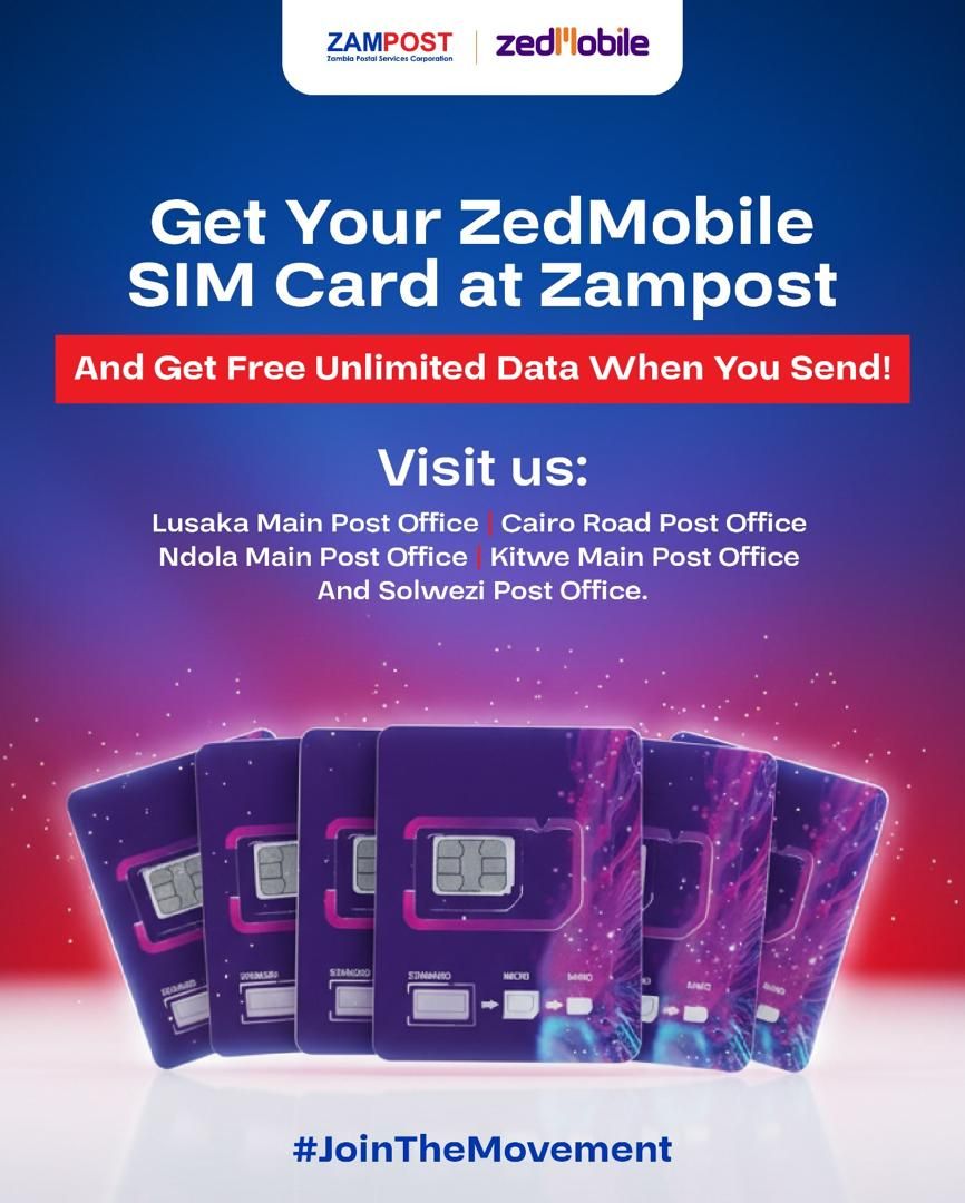 ZedMobile SIM Cards Now Available at Post Offices Nationwide ...